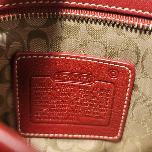 Coach | Bags | Vintage Small Cherry Red Coach Bag | Poshmark